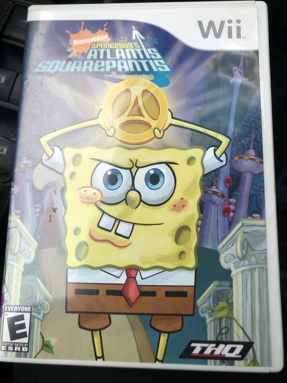 SpongeBob's Atlantis SquarePantis (Nintendo Wii, 2007) Video Game w ...
