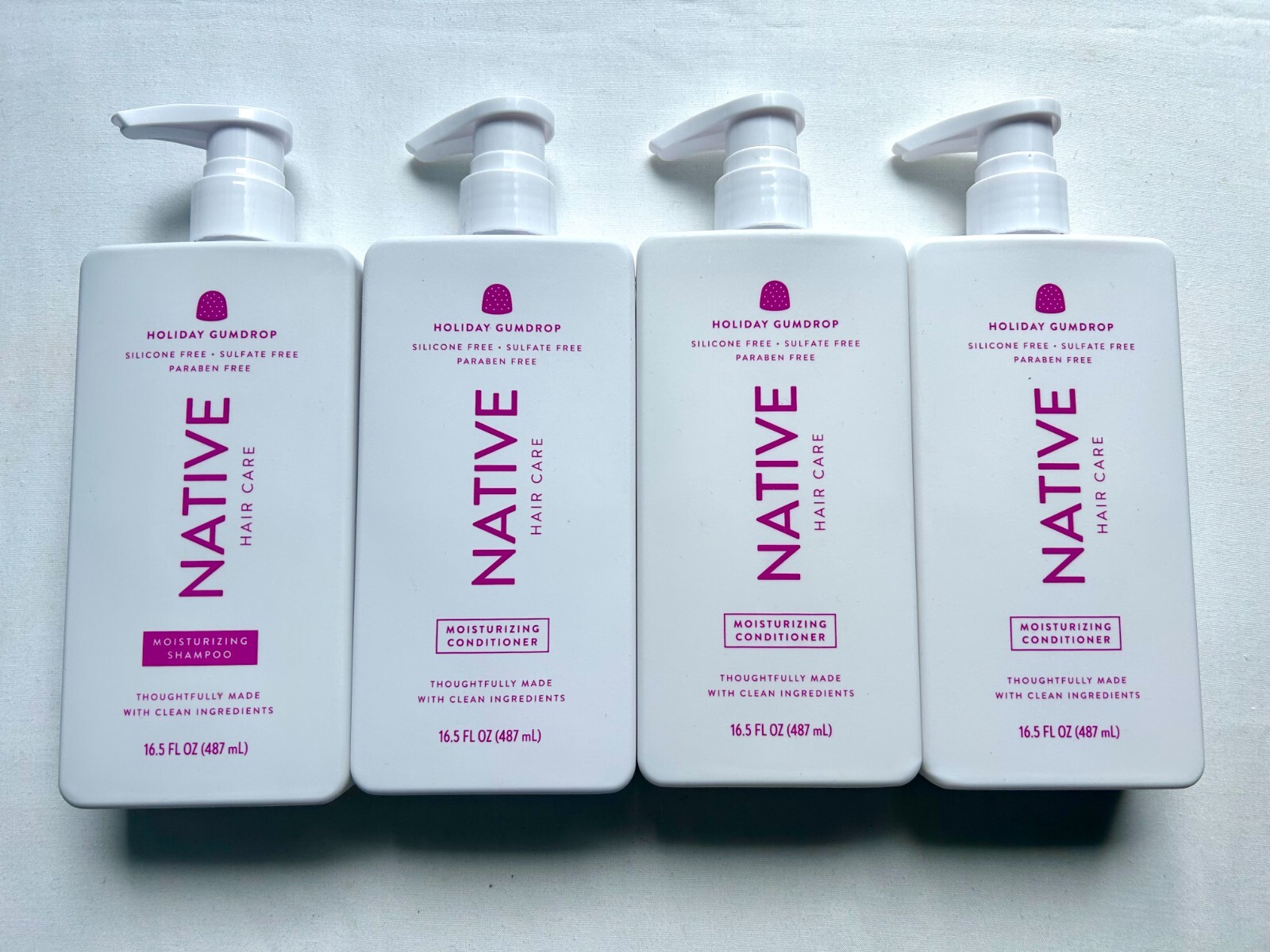 Native Hair Care Holiday Gumdrop (1) Moisturizing Shampoo (3 ...