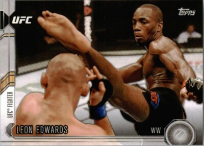 2015 Topps UFC Chronicles #255 Leon Edwards (Rookie) - RC | eBay