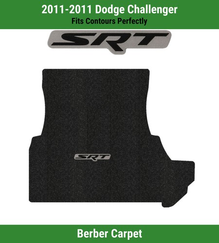 Lloyd Berber Trunk Carpet Mat for '11 Dodge Challenger w/Black on ...