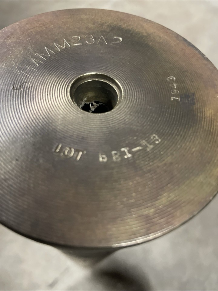 WWII Trench Art 57MM Brass Empty Shell Casing – 1943 Dated – Model for ...