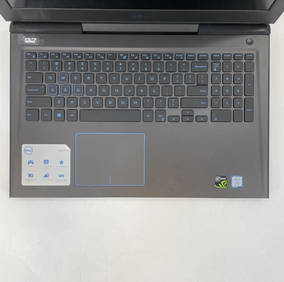 Dell G7 7588 15.6" FHD 2.2 GHz i7-8750H 16GB 256GB SSD/1TB HDD GTX 1060 ...