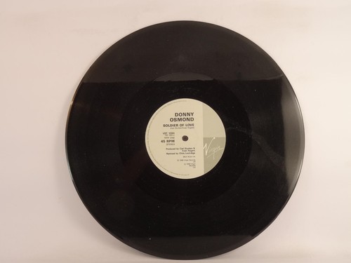 DONNY OSMOND SOLDIER OF LOVE (NO SLEEVE) (113) 3 Track 12" Single also ...