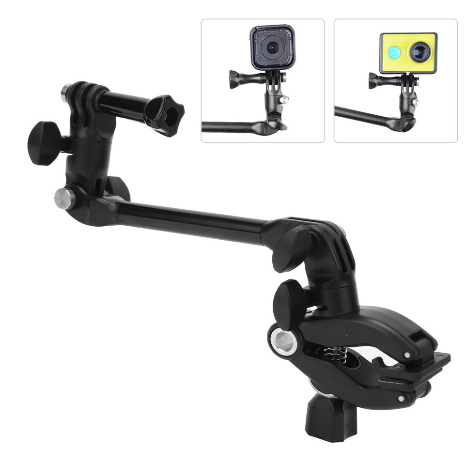 Black Music Instrument Camera Rotating Adjustable Bracket Fixed Clip ...