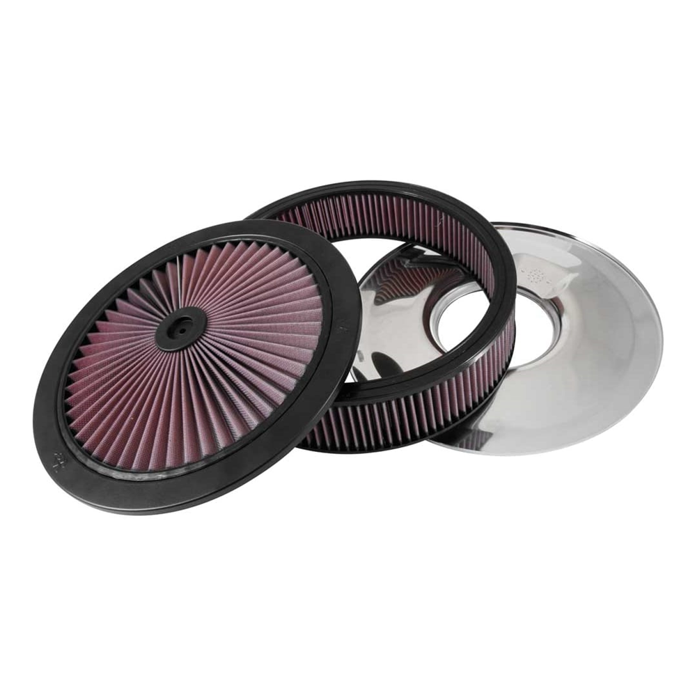 K&N Filters Universal XStream Top Assembly Air Filter 12" ID | Size 14 ...