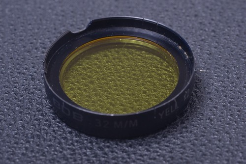 BDB YELLOW X2 32MM FILTER GENUINE LENS OR CAMERA PUSH ON 14-2 | eBay