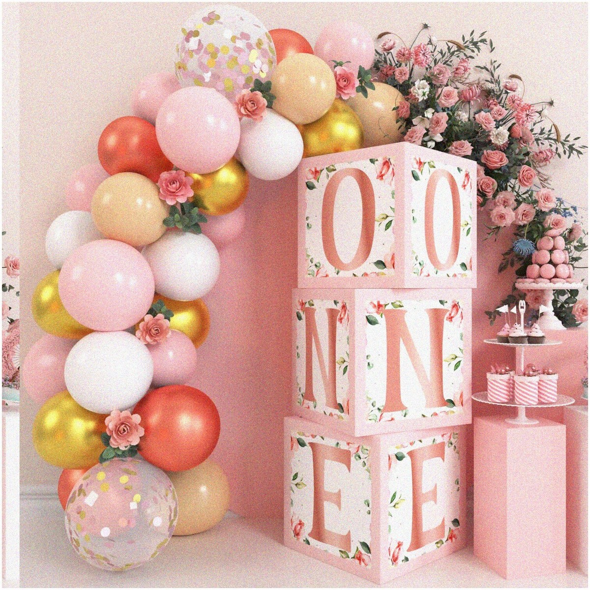 Spring Birthday Balloons