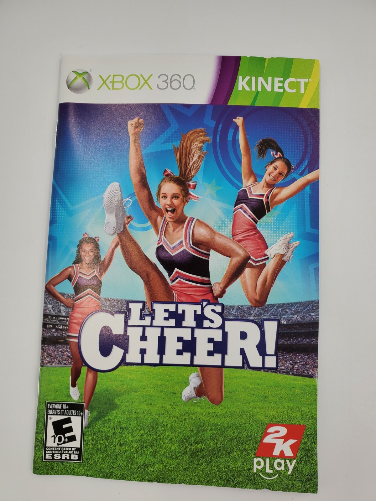 Let's Cheer Xbox 360 Kids Kinect Game Cheerleader/cheerleading/exercise ...