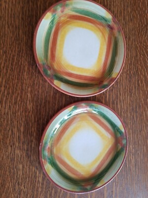 Vernon Kilns Vernonware Plaid Homespun Plate Dessert / Bread Vintage ...
