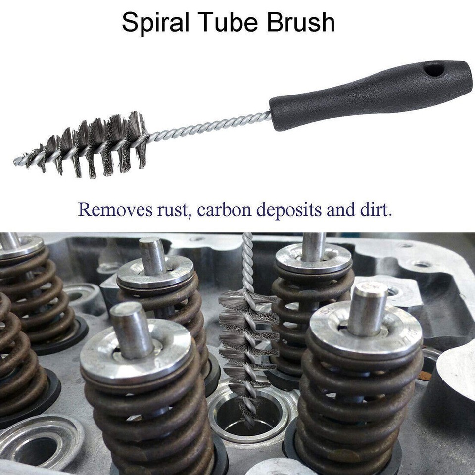 Cylinder Injector Sleeve Cup/Seat/Bore Cleaning Brush Kit For CAT/Ford ...