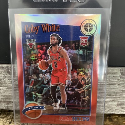 Coby White Nba Hoops Tribute Rookie Red | eBay