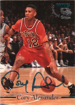 1995 Classic Rookies Autograph Edition CORY ALEXANDER Auto /5900 ...