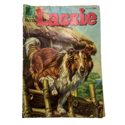 M-G-M's Lassie Vol 1 No 29 July-August 1956 Comic Book DELL PUBLISHING | eBay