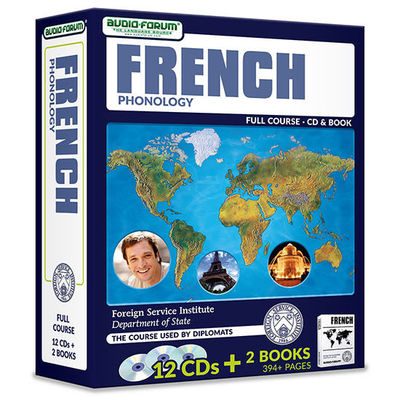 FSI: French Phonology (12CDS/Books) by Foreign Service Institute *NEW ...