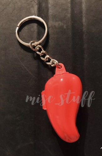 Tupperware Red Chilli Keeper Key Ring Keyring KeyChain | eBay Australia