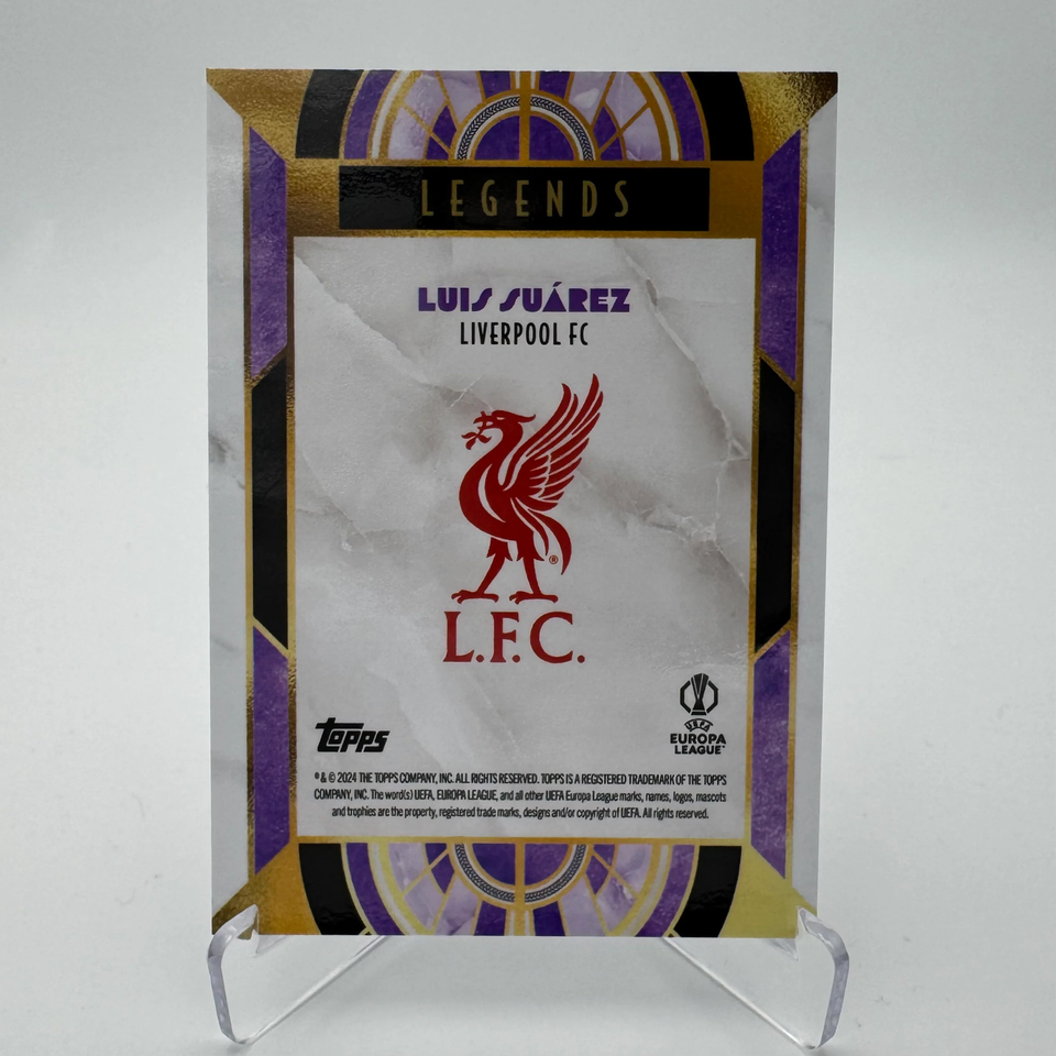 Luis Suarez - Liverpool FC - Topps Deco 2024 - Auto 22/25 | eBay