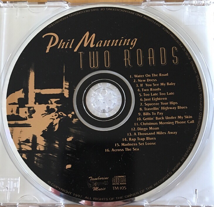 PHIL MANNING - Two Roads CD 1997 Tamborine Music / Black Market | eBay