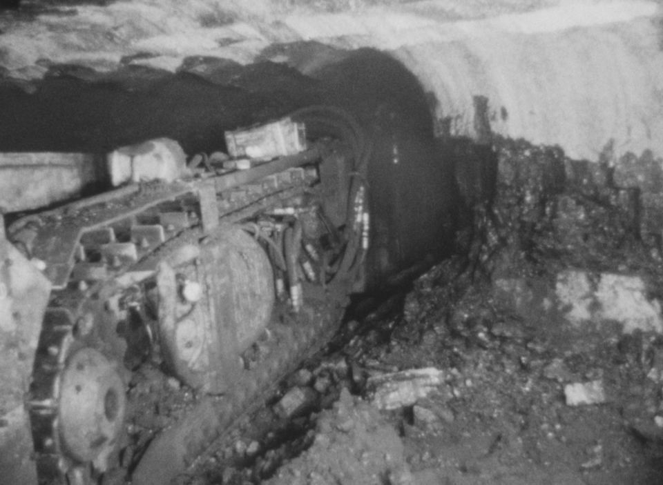 16mm Film Enoco Collieries Underground Cutting Machine (Mining ...