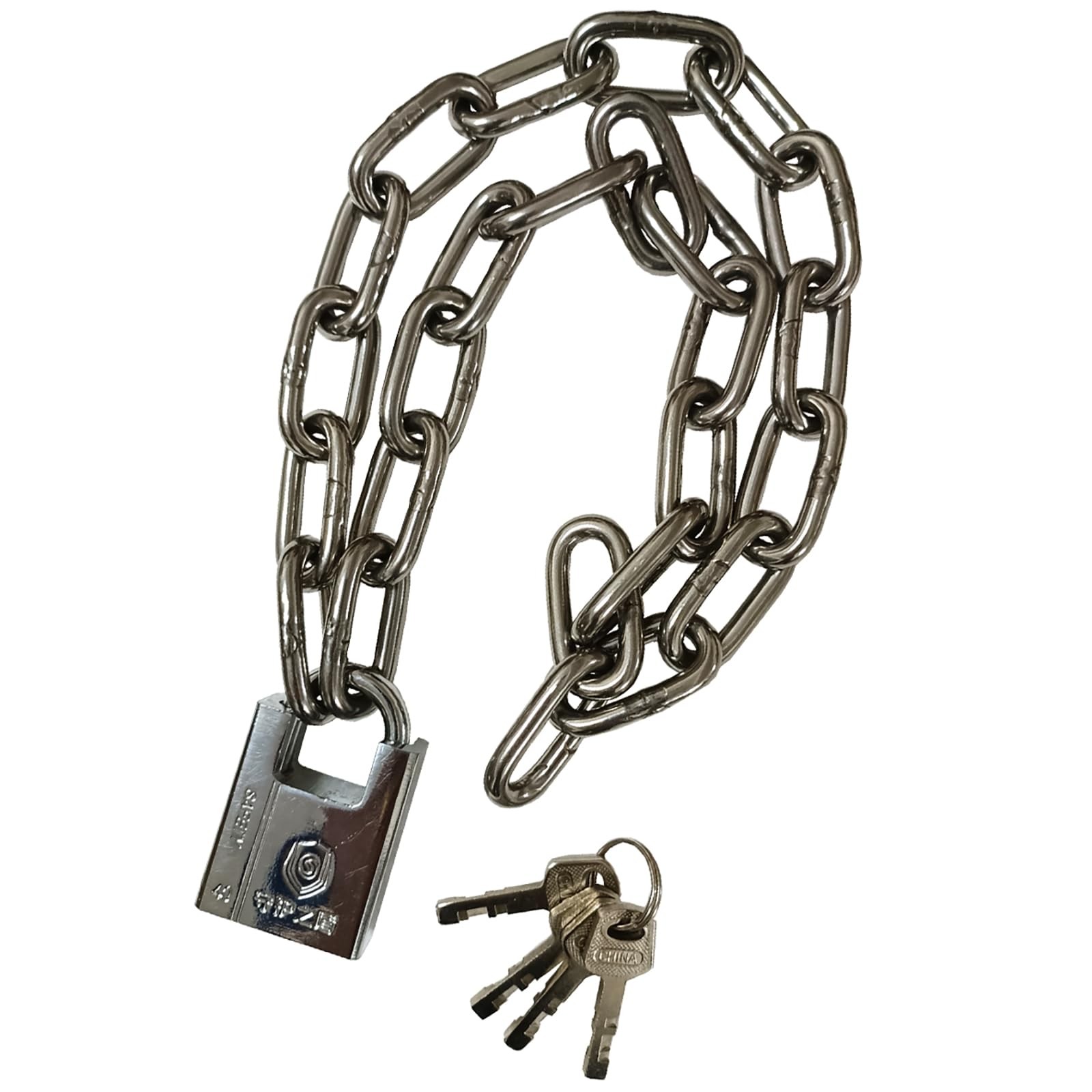 Bike Lock Chain,Motorcycle Chain Lock,uncuttable Chain and Lock,for ...