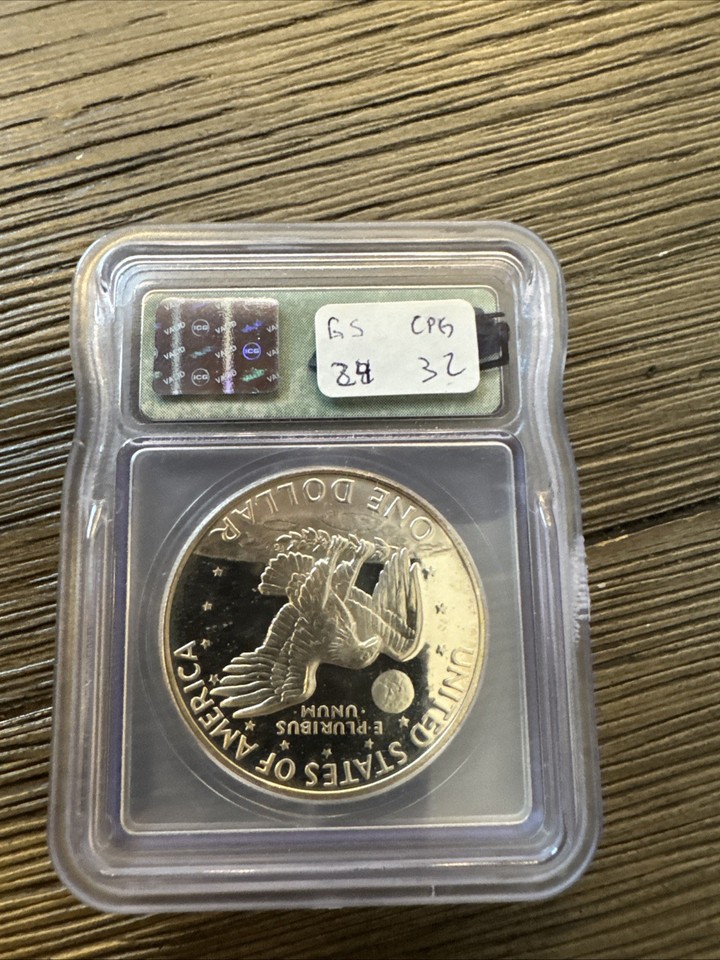 PR69 DCAM 1972-S SILVER Eisenhower Ike Dollar PCGS Green Label | eBay