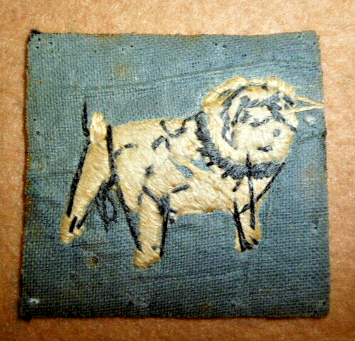 British H.Q. Eastern Command "Bulldog" Formation Sign Patch WW2 Issue ...