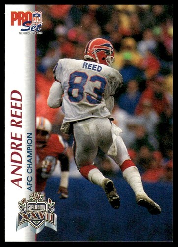 1993 Pro Set Andre Reed Buffalo Bills #83 | eBay