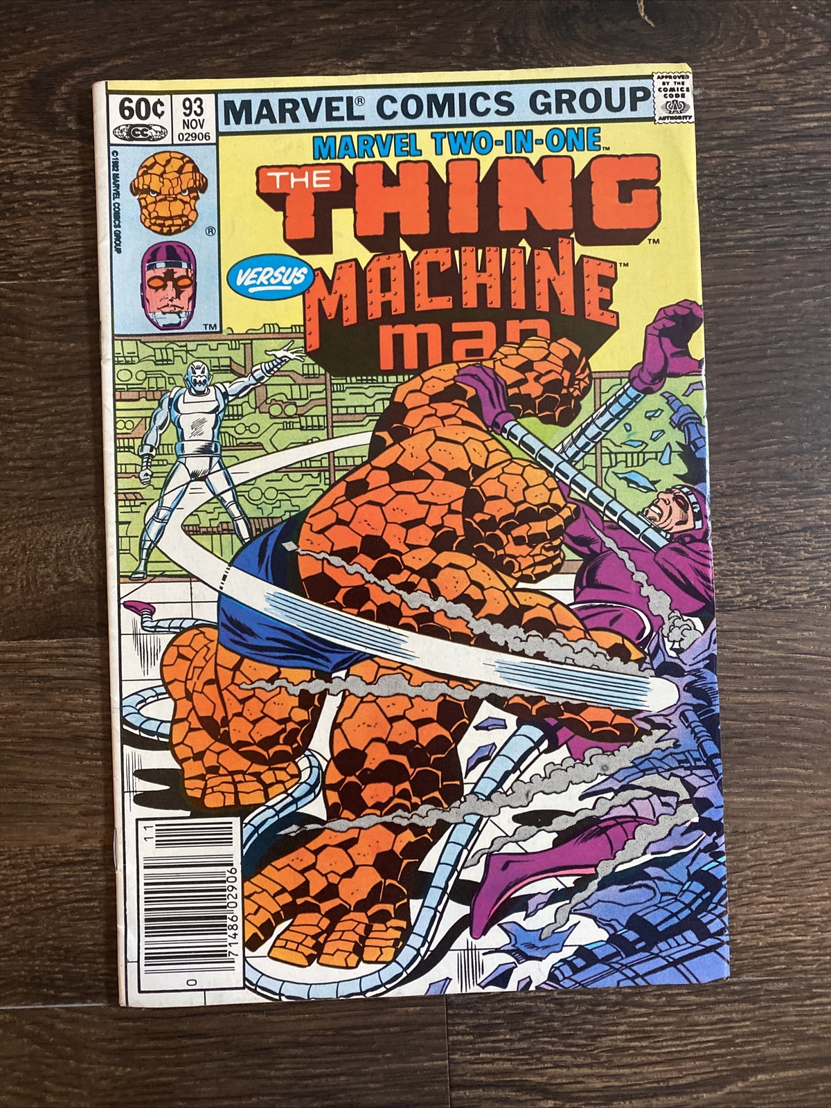 Marvel Two In One #93 (1972) *Thing/Machine Man* Newsstand | eBay