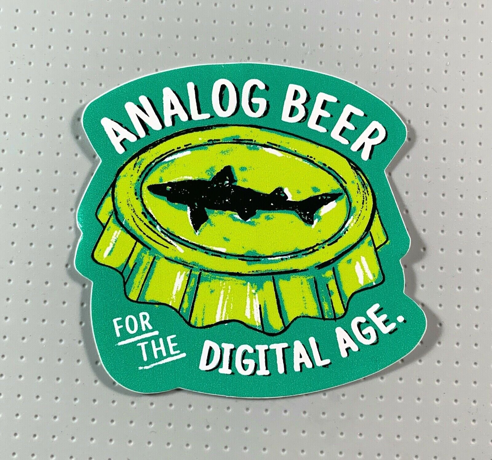 Dogfish Head Brewery ANALOG BEER Sticker 3.2"