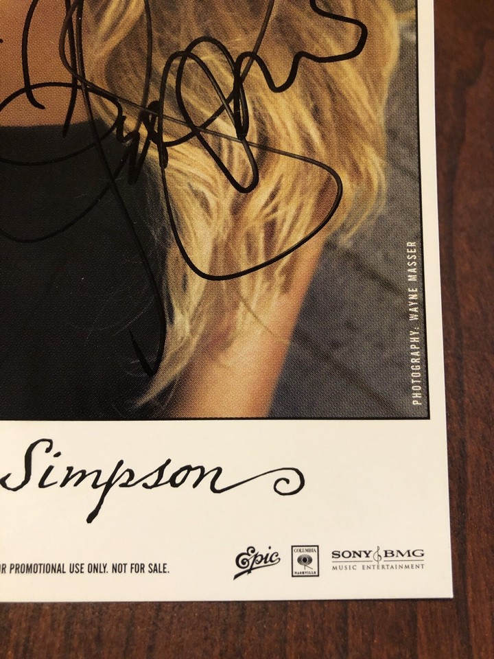 Jessica Simpson Autographed Signed 5x7 Photo | eBay