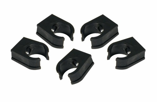 Overflow Condense Pipe 21.5mm Pipe Clips PACK OF 5 - Black Boiler ...