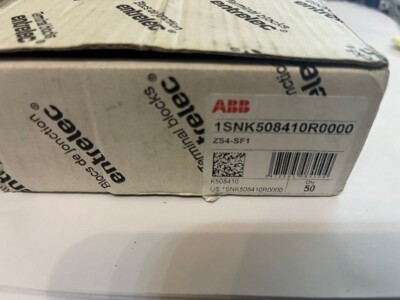ABB 1SNK508410R0000, ZS4-SF1 5x20mm 5x25mm Fuse Terminal, Grey 5 off ...