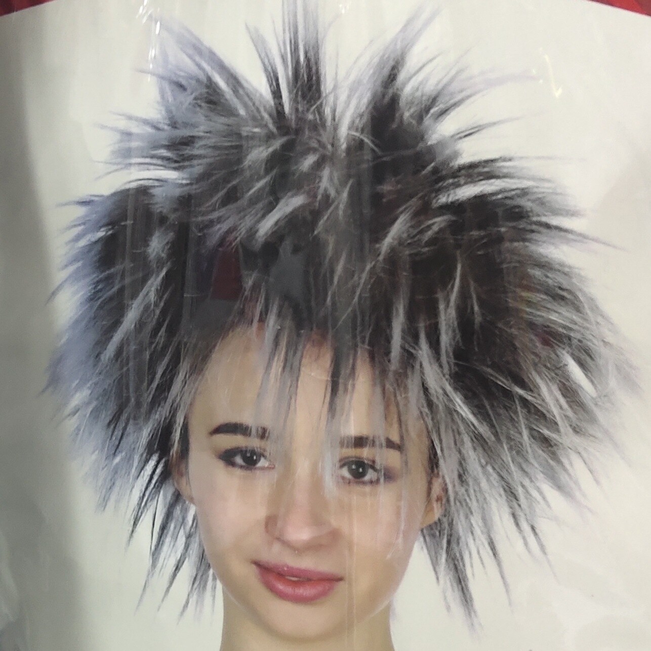 Rockstar Spiky Punk Wig Short Rock Party Costume Hair Cosplay Dress ...
