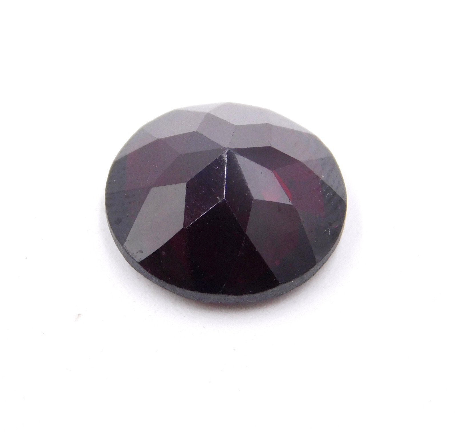 14 MM Natural Garnet Round Cut Loose Gemstone 12 Cts 1 Pcs For Ring ...