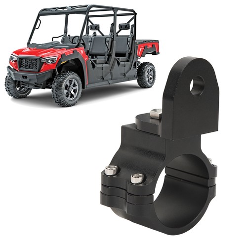 UTV Mount Bracket 4.4cm-5cm Anodizing Surface ATV Light Bar Mounts For ...