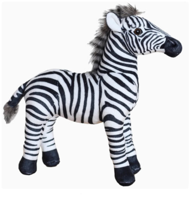 Zebra Stuffed Animal Doll Plush Toy 33CM 12inch Pillow Children's ...