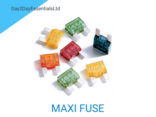 Maxi Blade Fuses 20A 30A 40A 50A 60A 70A 80A 100A Amp Car Truck Lorry ...