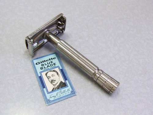 Gillette Double Edge Safety Razor D-2 1958 Cavalcade of Sports TV ...