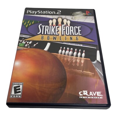 Strike Force Bowling (Sony PlayStation 2, 2004) PS2 game complete ...