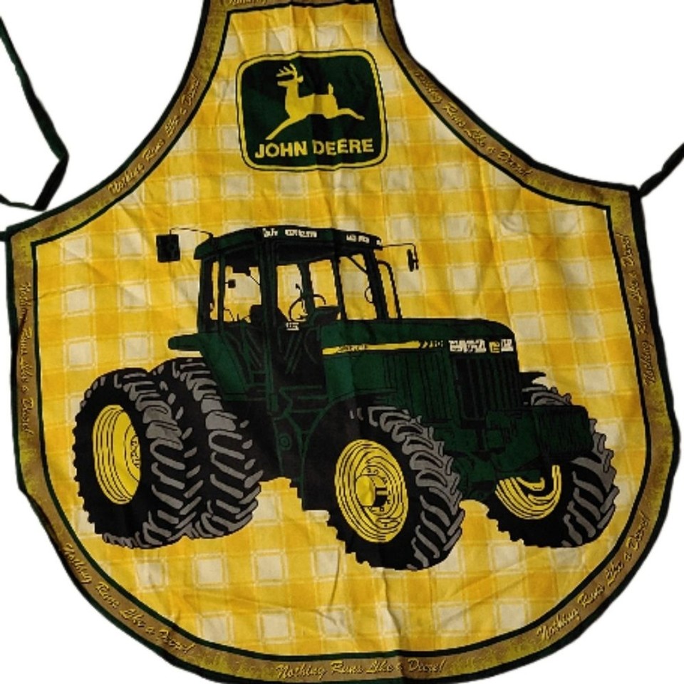 Handmade John Deere Tractor Apron | eBay