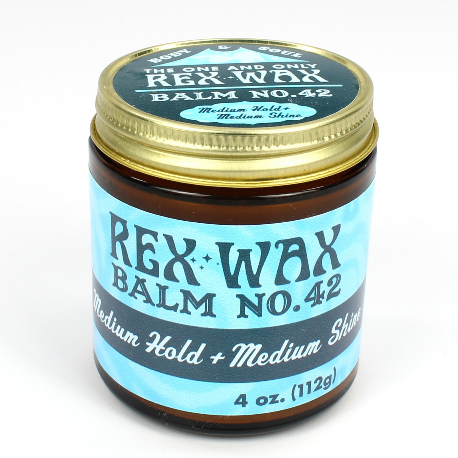 Rex Wax - Balm No. 42 Medium Hold Medium Shine 4oz Pomade | eBay