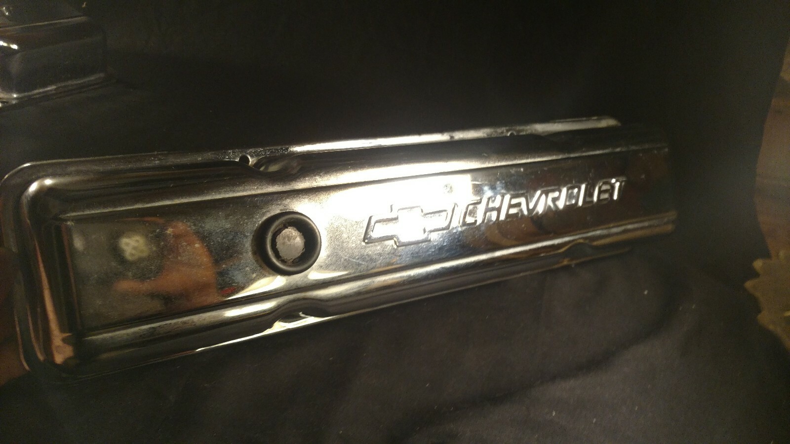 A Pair of1964 Chevrolet Corvette Chrome Valve Covers. Vintage Corvette ...