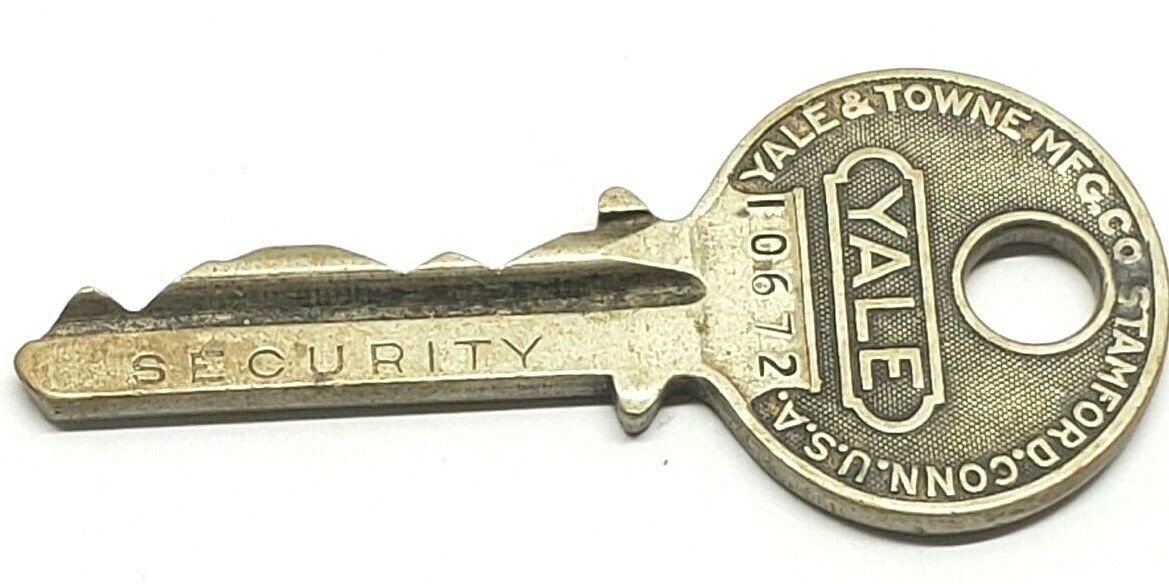 Yale Original security cut key, # 10672, locksmith | eBay