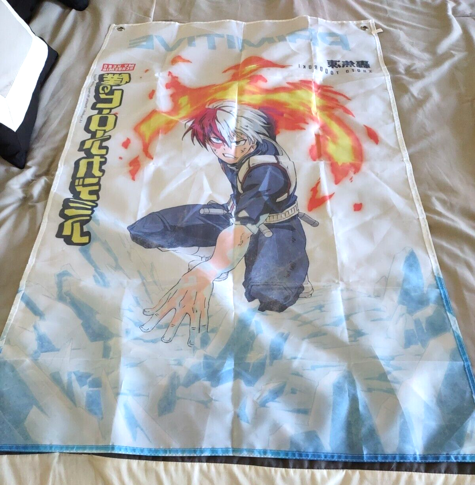 K. Horikoshi Shueisha My Hero Academia Project Primitive Wall Hanging ...