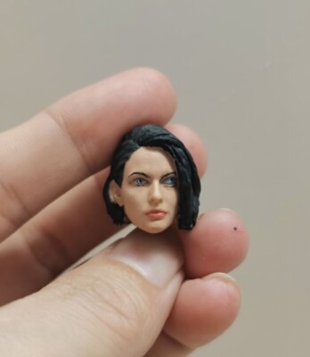 1/12 Scale Female Game Female Girl Head Carved Fit for 6" SHF Action ...