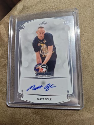 2023 Leaf PBA Premier Edition - Matt Ogle - Silver Auto | eBay