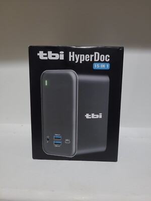 TBI Pro Hyperdoc Docking Station 15 in 1 - USB c Hub | eBay