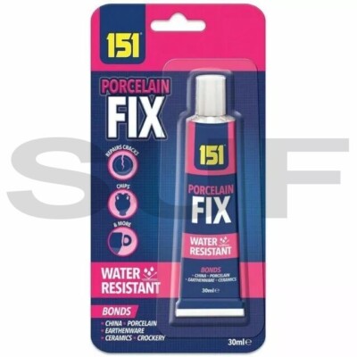 151 Porcelain Fix Glue Ceramics China Crack Chips Repair Adhesive 30ml ...