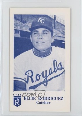 1969 Kansas City Royals Team Issue Ellie Rodriguez Rookie RC | eBay