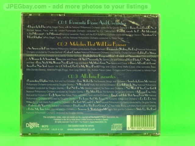 VARIOUS ARTISTS GLORIOUS GERSHWIN (3 x CD) (Z108) 20+ Track CD Album ...