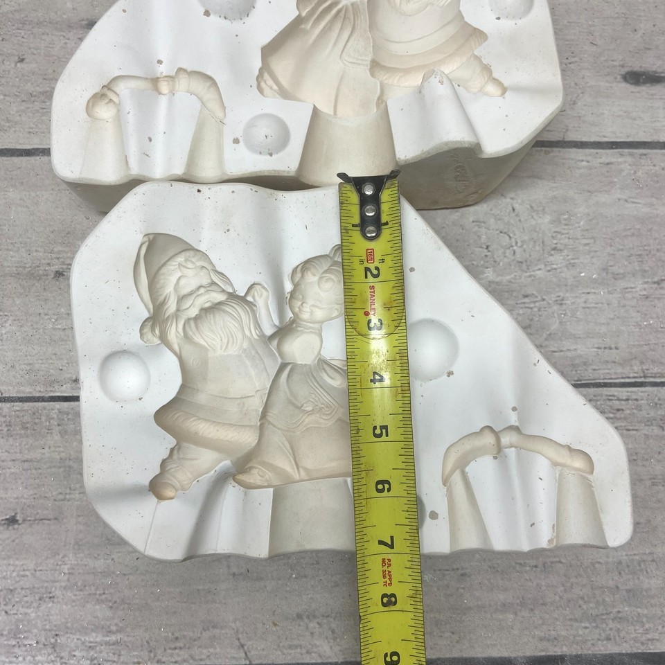 Cramer Ceramic Casting Mold Dancing Clauses Christmas Santa #300 | eBay